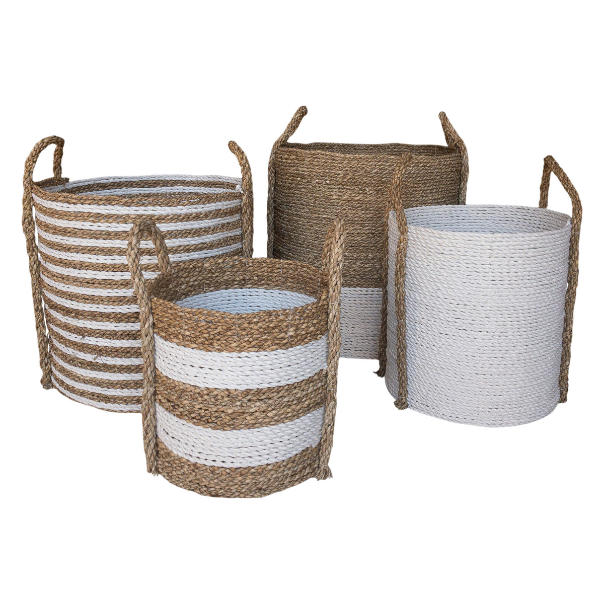 Mixed White Large Baskets | Iluka Beach